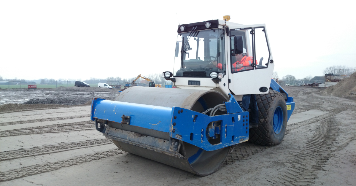 KWS Infra start proef met intelligente wals | VolkerWessels